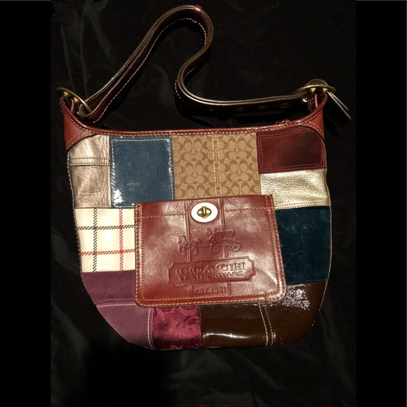 Coach | Bags | Vintage Coach Patchwork Purse | Poshmark